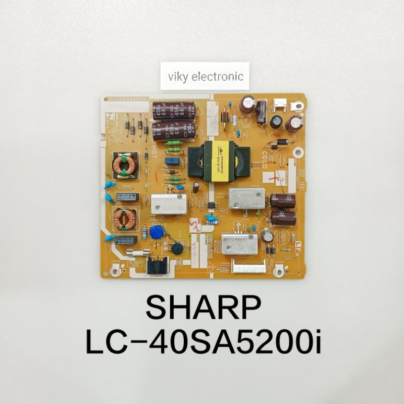 Jual SHARP LC-40SA5200i power supply psu regulator tv SHARP LC ...