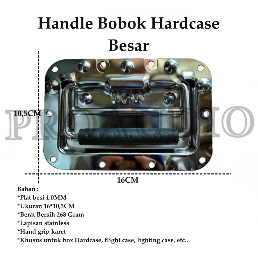 Jual HANDEL BOX BESAR HARDCASE BESI PER HANDLE BOBOK HARD CASE HANDEL ...