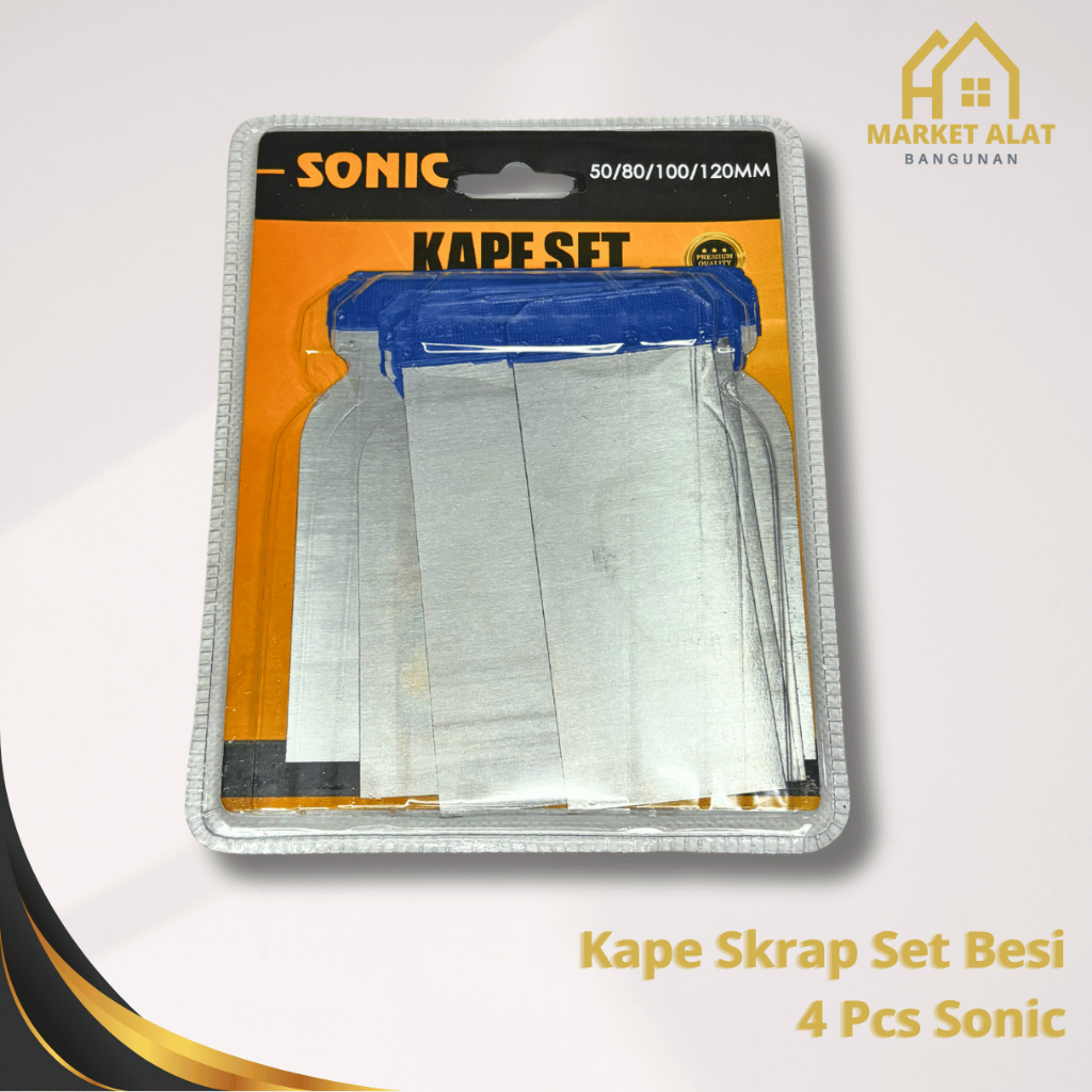 Jual Kape Skrap Set 4 PCS Blister Card Murah / Scrap Scraper 4 PCS ...