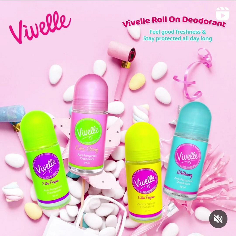 Jual Vivelle Roll On Deodorant 50ml (Select the variant) | Shopee Indonesia