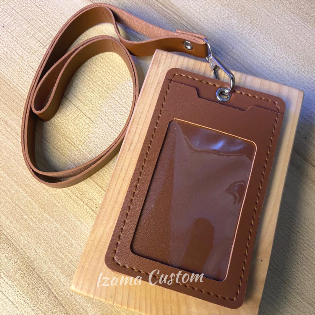 Jual ID Card Holder Nametag Lanyard Slot Kartu Murah | Shopee Indonesia