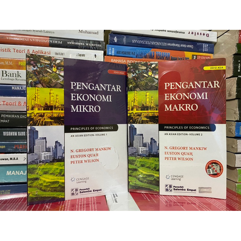 Jual Pengantar Ekonomi Mikro Dan makro Edisi Asia - N. Gregory Mankiw | Shopee Indonesia