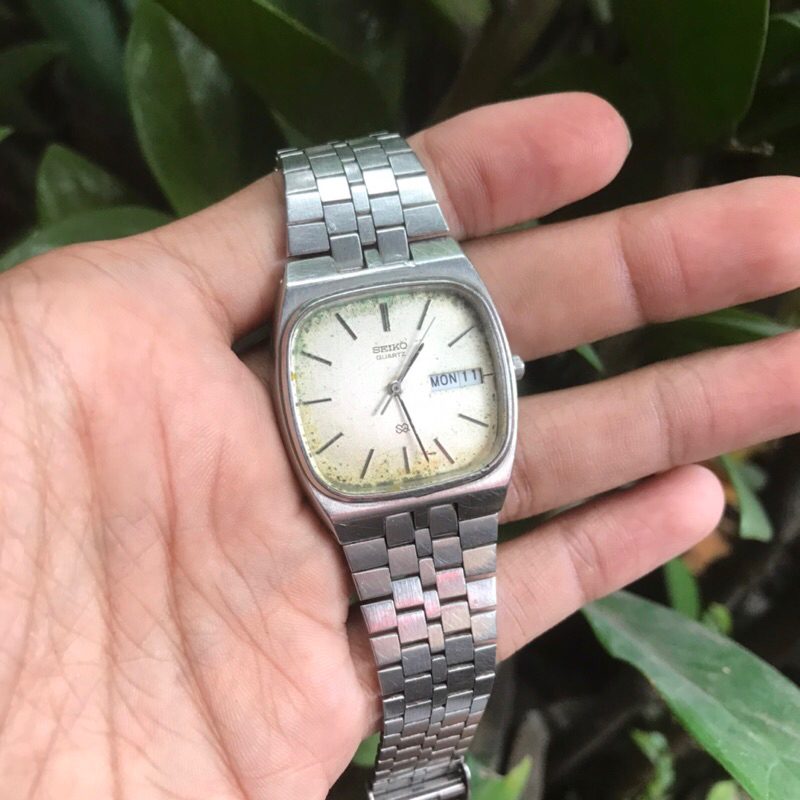 Jual jam tangan vintage Seiko SQ Quartz original japan televisi jadul ...