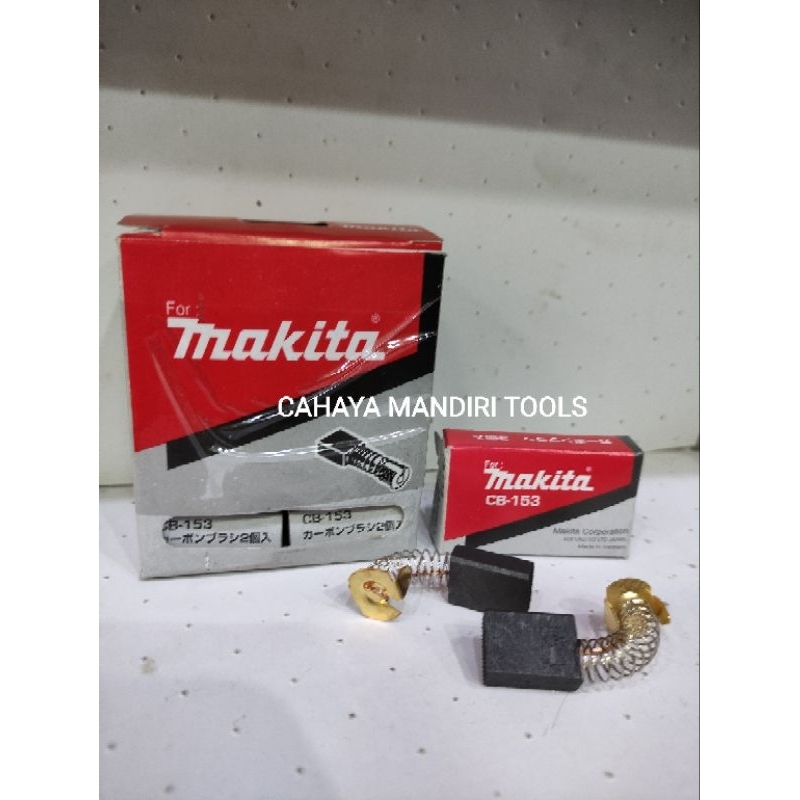 Jual Arang Spul Carbon Brush CB153A Untuk Mesin Potong Alumunium Makita LS 1040 | Shopee Indonesia