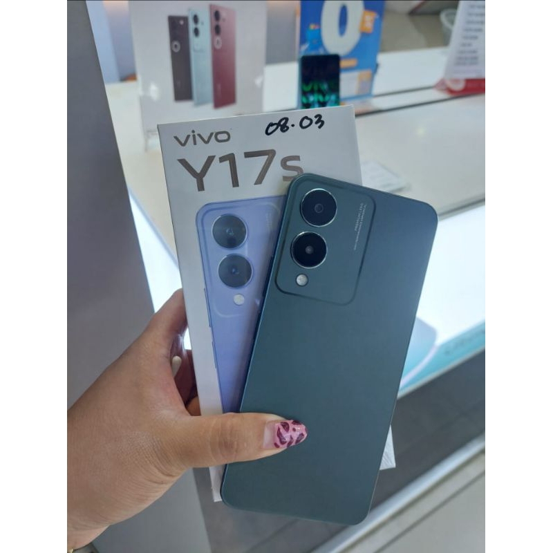 Jual VIVO Y 17s 4+64gb fast charger 18 Watt helio G85 gaming | Shopee ...