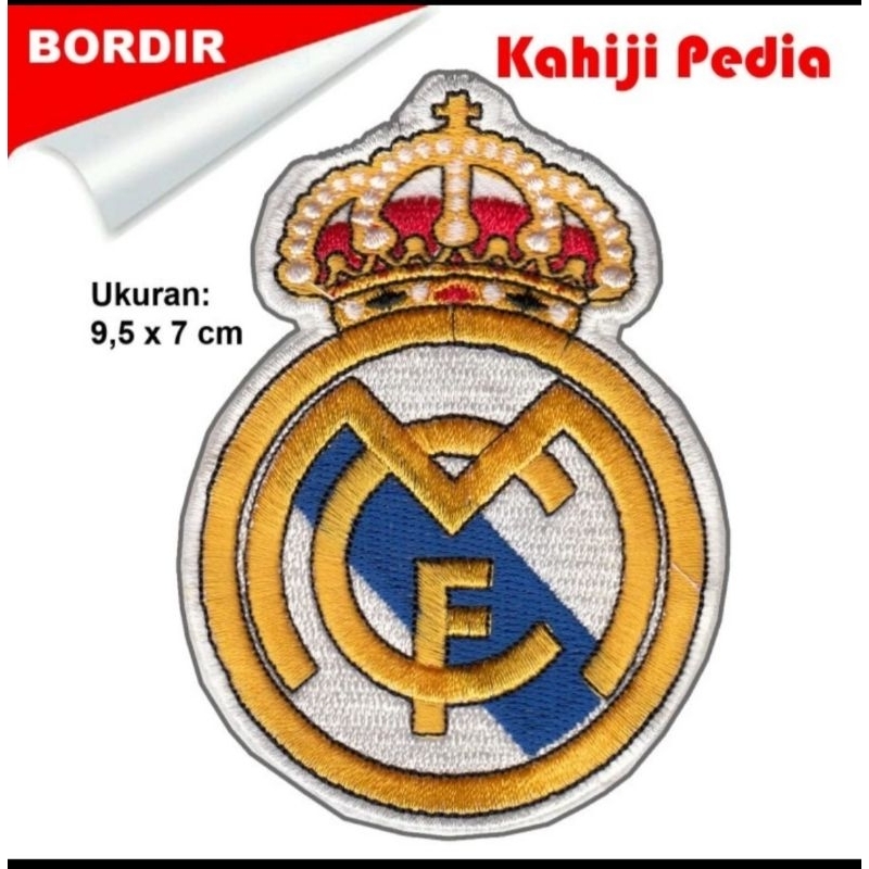 Jual logo bordir Real Madrid | Shopee Indonesia