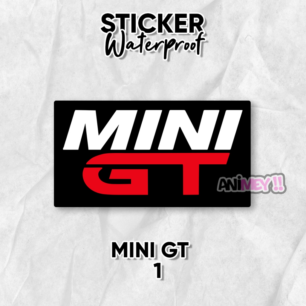 Jual Stiker Mini GT Logo / Sticker Mini GT / Stiker JDM | Shopee Indonesia