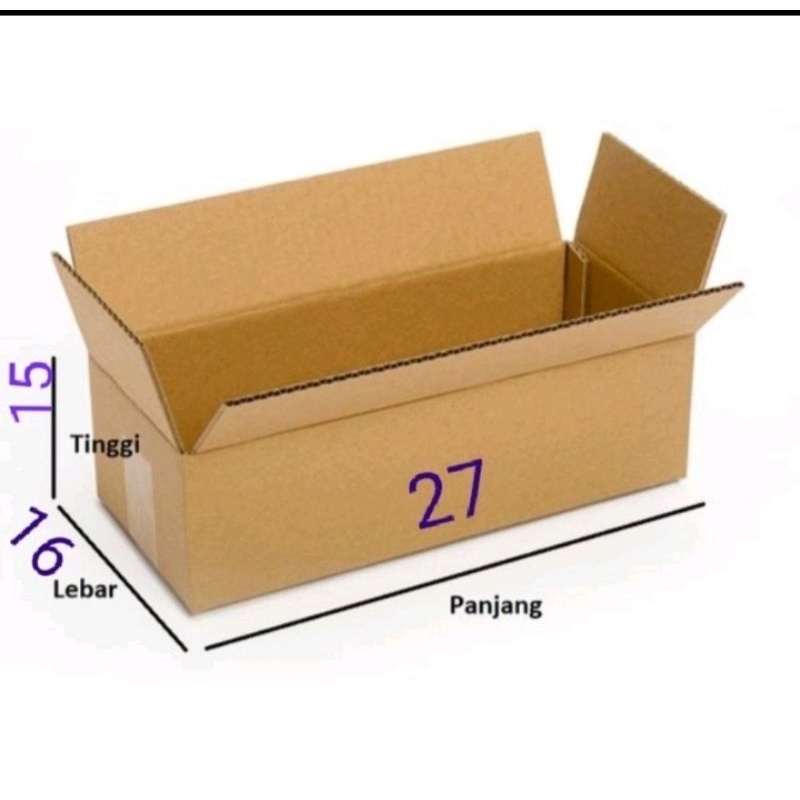 Jual Dus packing barang murah/Size M/dus polos | Shopee Indonesia