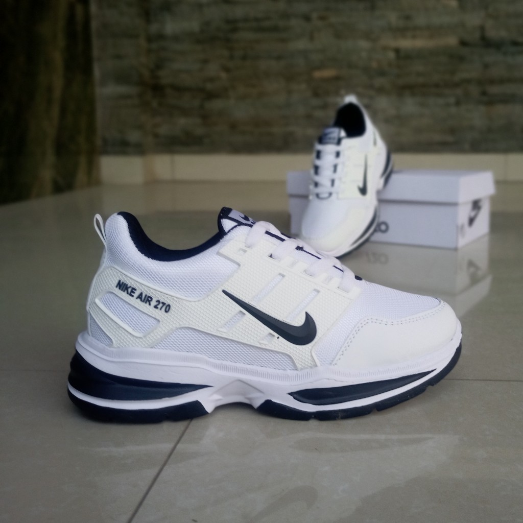 Jual Sepatu Sneaker Running Pria Wanita Sepatu Sneakers Lari Pria Putih Sepatu Kekinian Olahraga ...