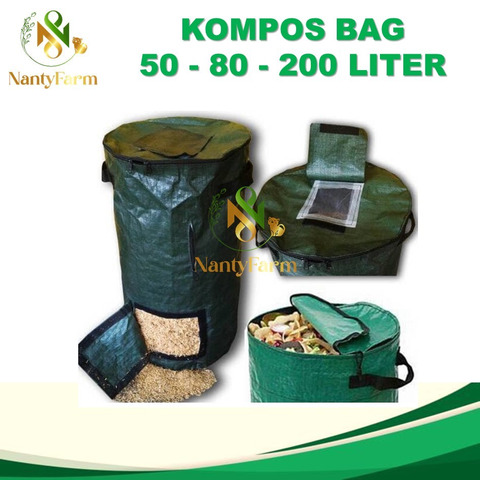 Jual Kompos Bag Compost Bag 50 80 200 Liter | Shopee Indonesia