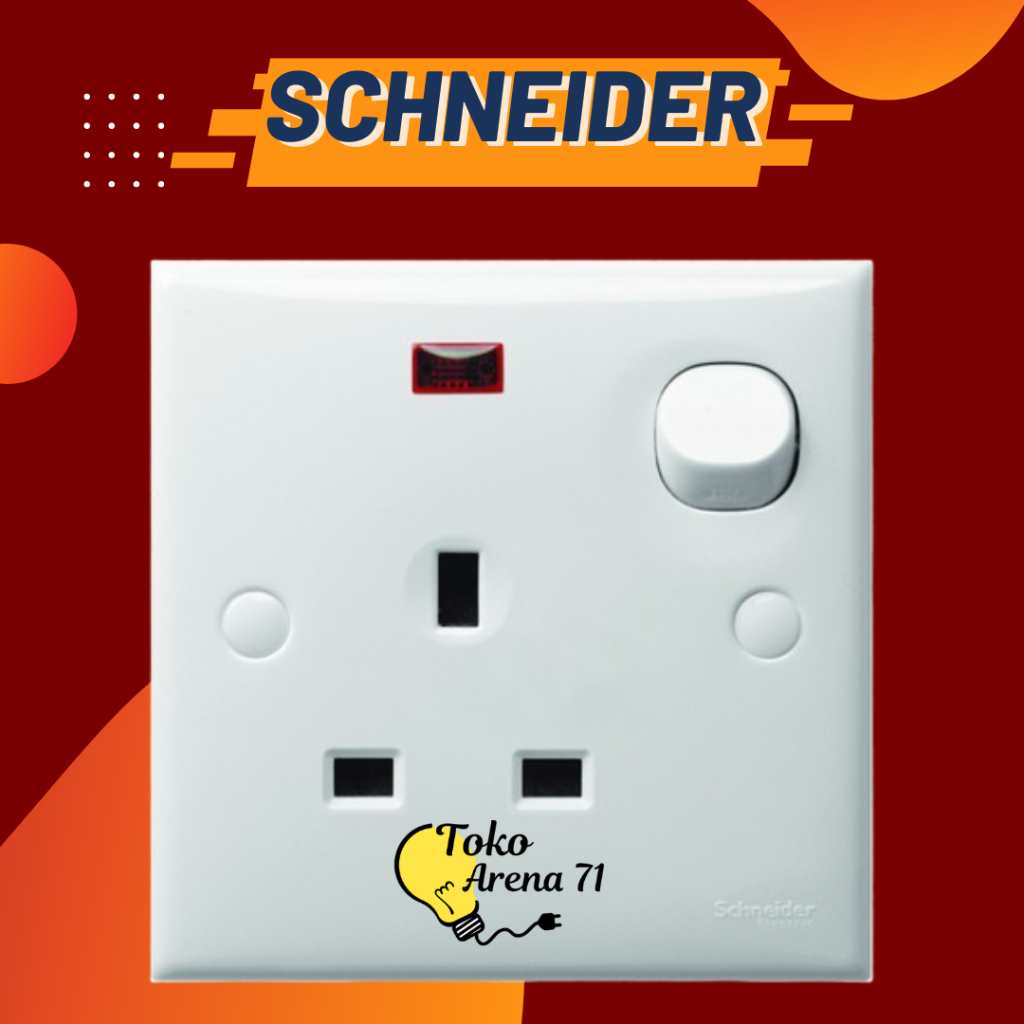 Jual Schneider S-Classic Colokan Stop Kontak AC Lengkap OB Outbow Putih ...
