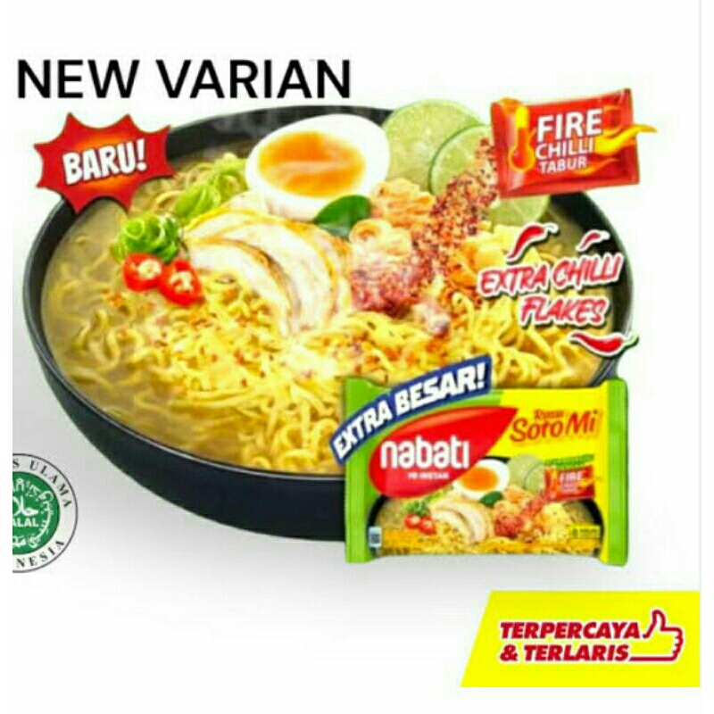 Jual Richeese - Mie Nabati Kuah Rasa Soto 75gram 1Pcs | Shopee Indonesia