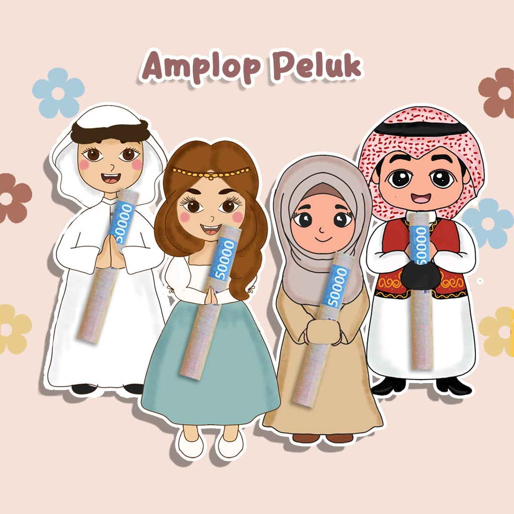 Jual PREMIUM AMPLOP PELUK LEBARAN HARI RAYA LUCU | Shopee Indonesia