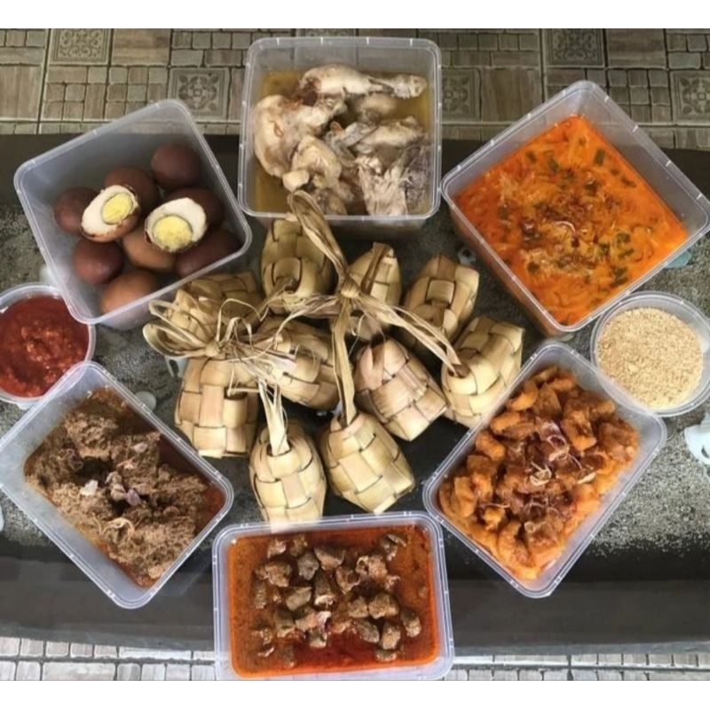 Jual PAKET MAKANAN LEBARAN PRAKTIS HEMAT WAKTU RENDANG OPOR | Shopee ...
