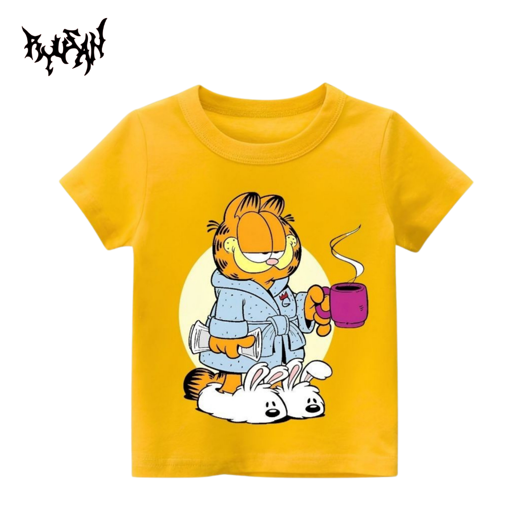 Jual Ryusan Baju Kaos Anak Custom Nama Combed 30s Gambar Kartun ...