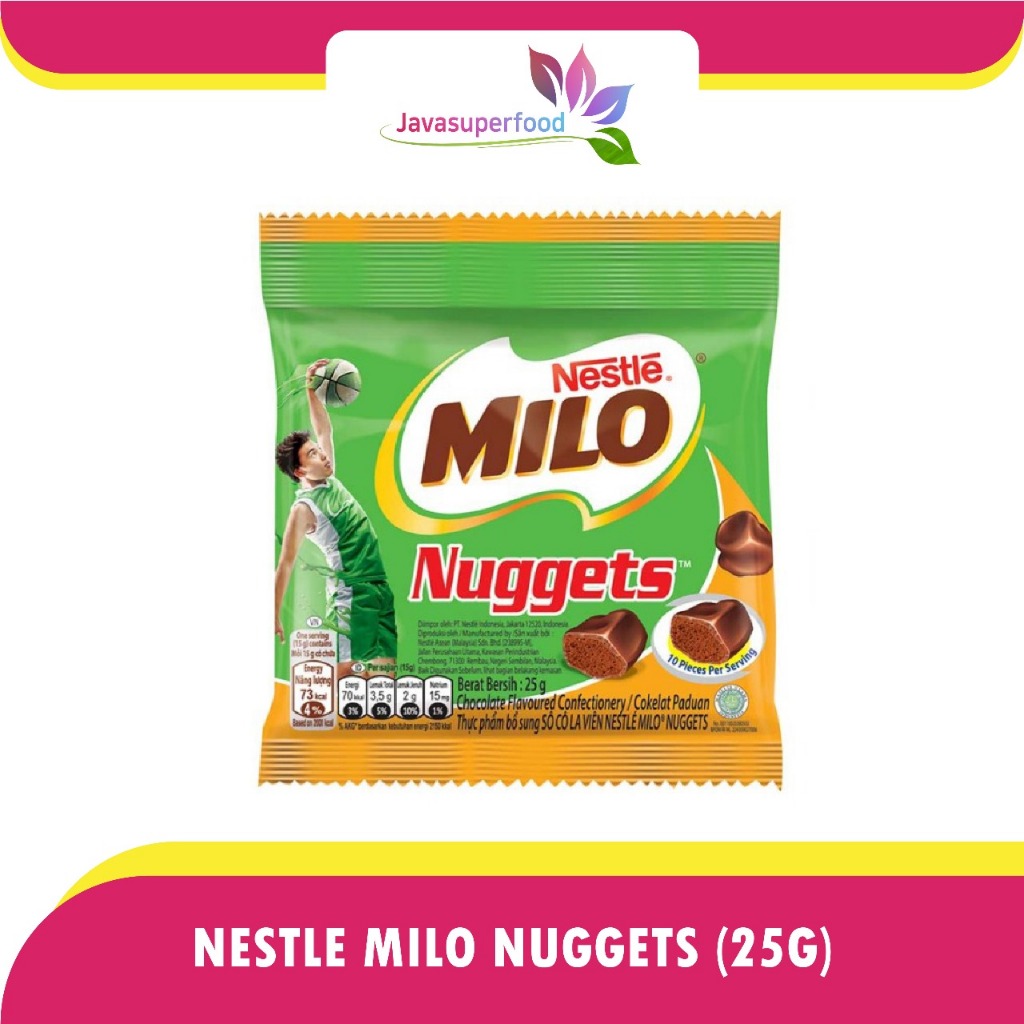 Jual Cemilan Milo Nuggets Chocolate 25gr | Shopee Indonesia