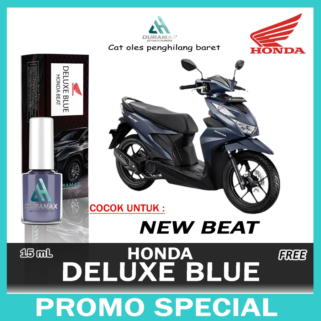 Jual CAT OLES PENGHILANG BARET MOTOR DELUXE BLUE - HONDA ALL NEW BEAT ...