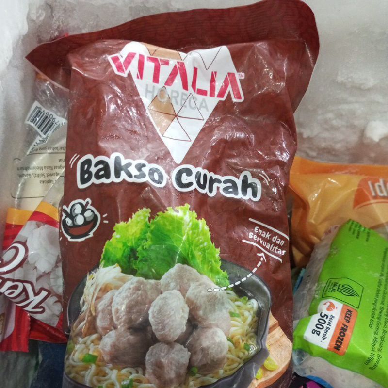 Jual bakso sapi curah bernardi/vitalia premium horeca pack | Shopee ...