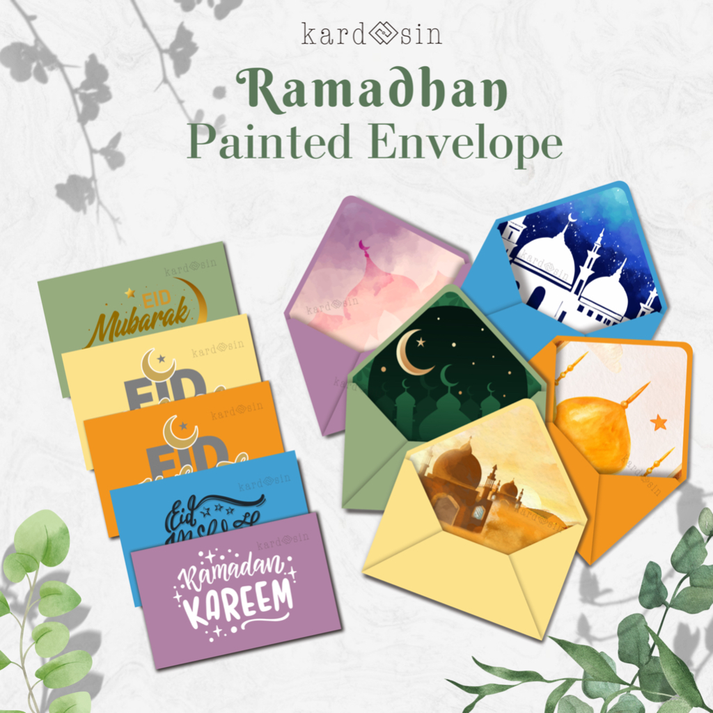 Jual PAINTED ENVELOPE AMPLOP THR BESAR LEBARAN RAMADHAN EID MUBARAK EID AL FITR IDUL FITRI ...