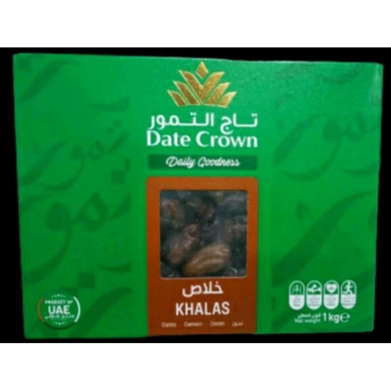 Jual Exp 2026 November Kurma Date crown khalas 1kg/khalas/date crown ...