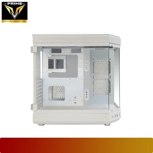 Jual CASING PRIME H-[Y] V2.0 WHITE MODERN AESTHETIC DUAL CHAMBER ATX ...