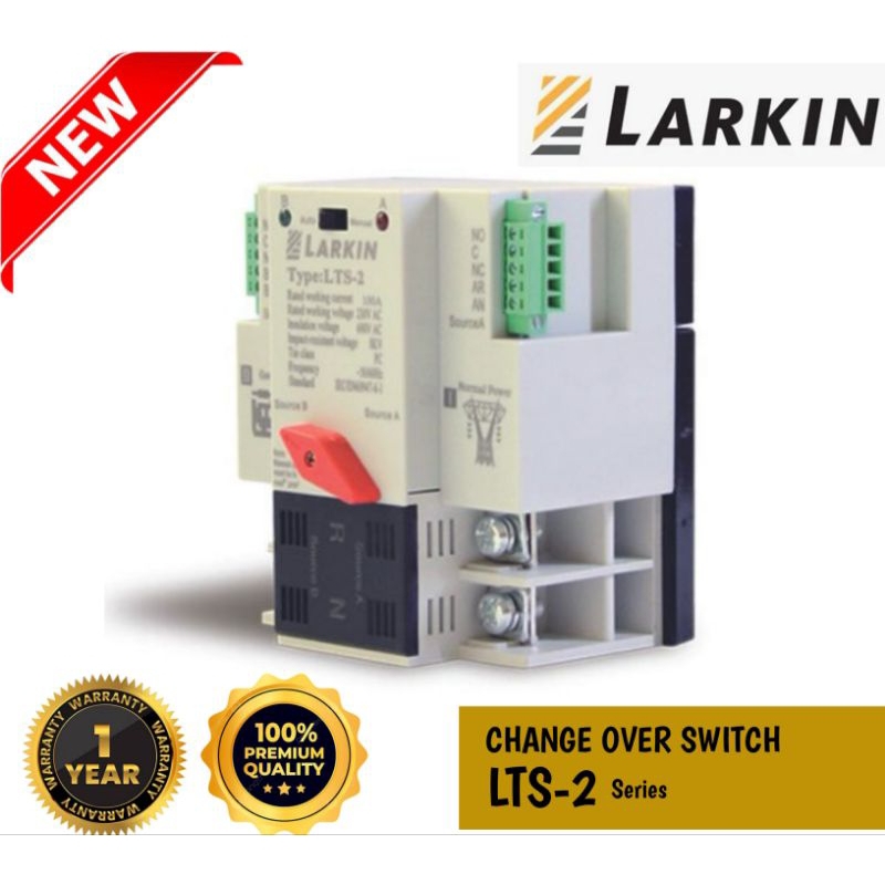 Jual Automatic PLN Genset / COS / Ohmsaklar / ATS / LTS Larkin 2P/4P ...