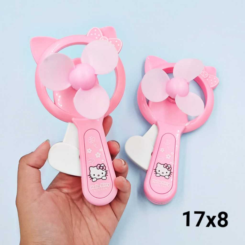 Jual KIPAS ANGIN TANGAN MANUAL HELLO KITTY | Shopee Indonesia