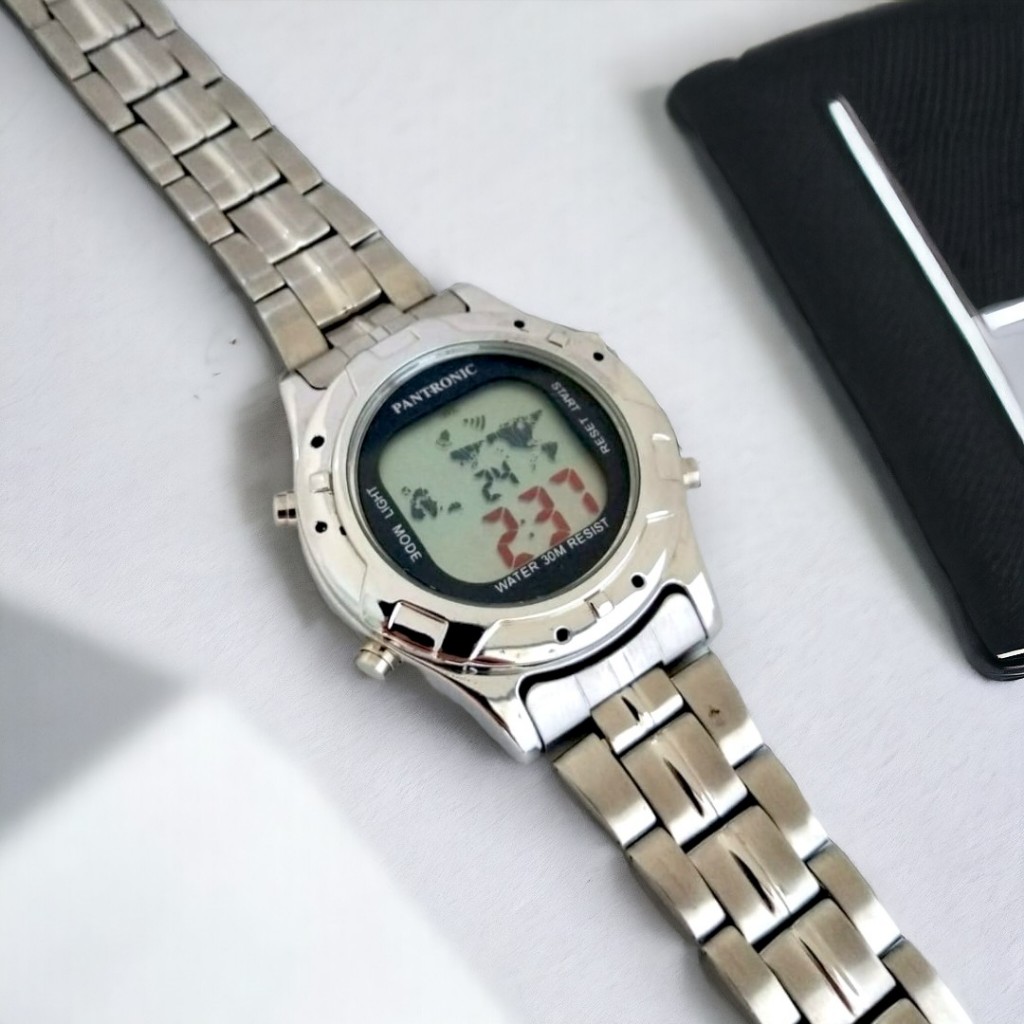 Jual Jam Tangan Pria Rantai Digital Smartwatch Pantronic PTR57 | Shopee ...