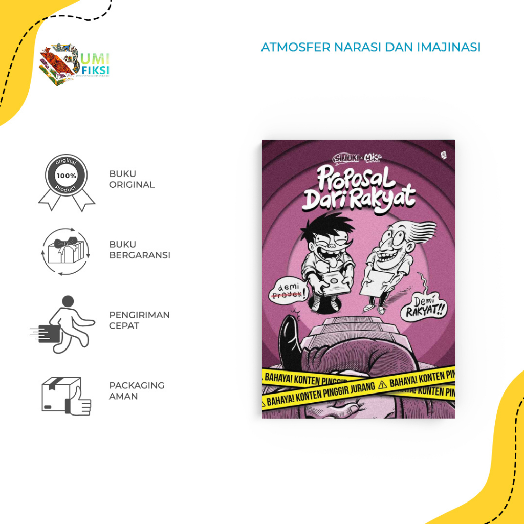 Jual Buku Komik Si Juki x Mice Cartoon : Proposal Dari Rakyat - Bukune ...
