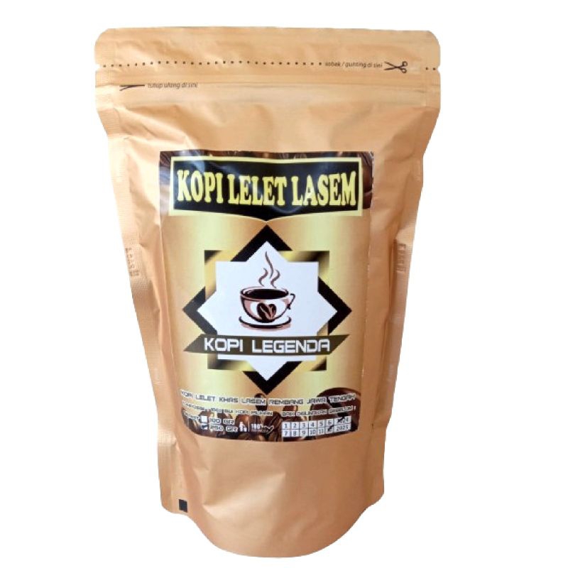 Jual KOPI LEGENDA 250GR, KOPI LELET KHAS LASEM, KOPI VIRAL, KOPI HITS ...