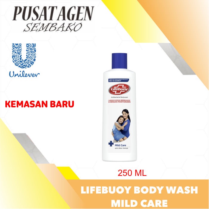 Jual LIFEBUOY BODY WASH MILD CARE BOTOL 250 ML SABUN MANDI CAIR 250ML ...