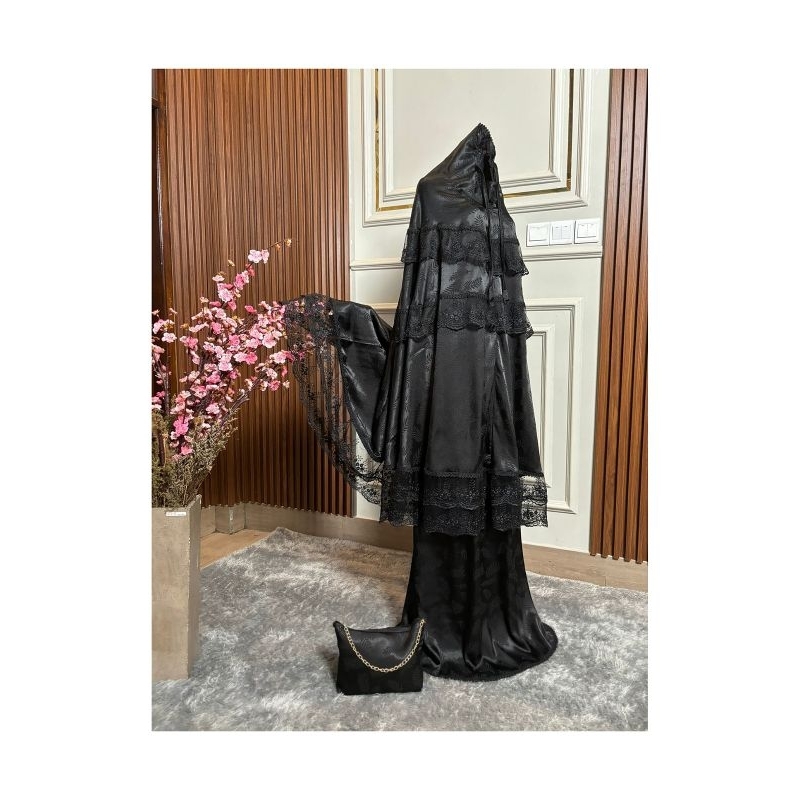 Jual MUKENA QUEEN SAFA ARMANY DEWASA mix renda tuleu | Shopee Indonesia