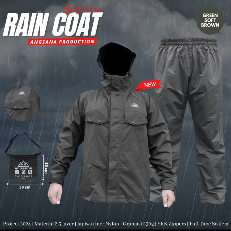 Jual Raincoat Original Angsana Outdoor Juara nya Jas Hujan | Shopee ...