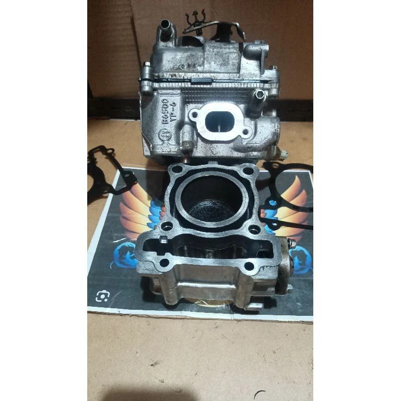 Jual Blok Head Cylinder Head Set Blok Seher Aerox 155 PNP Lexi ...