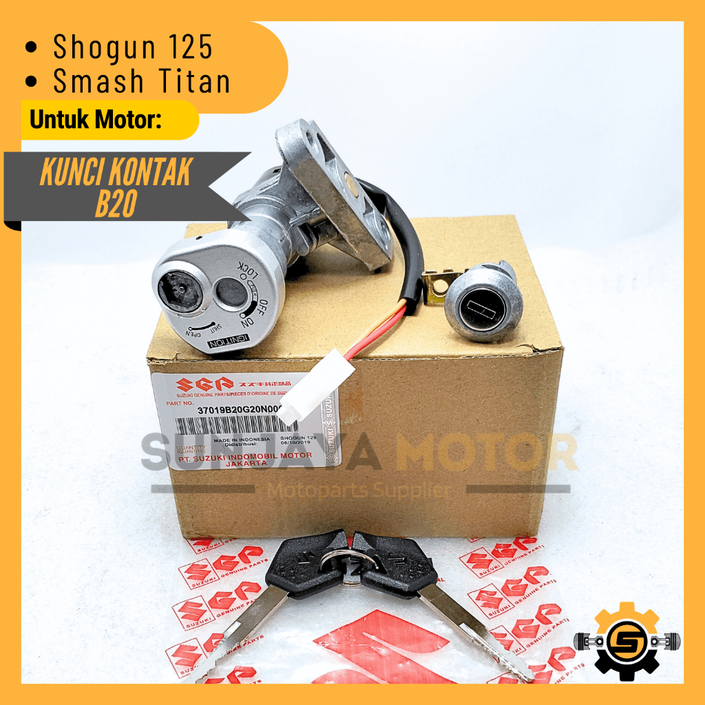 Jual Kunci Kontak Set B20 Keyset Konci Kontak Original Suzuki Shogun ...