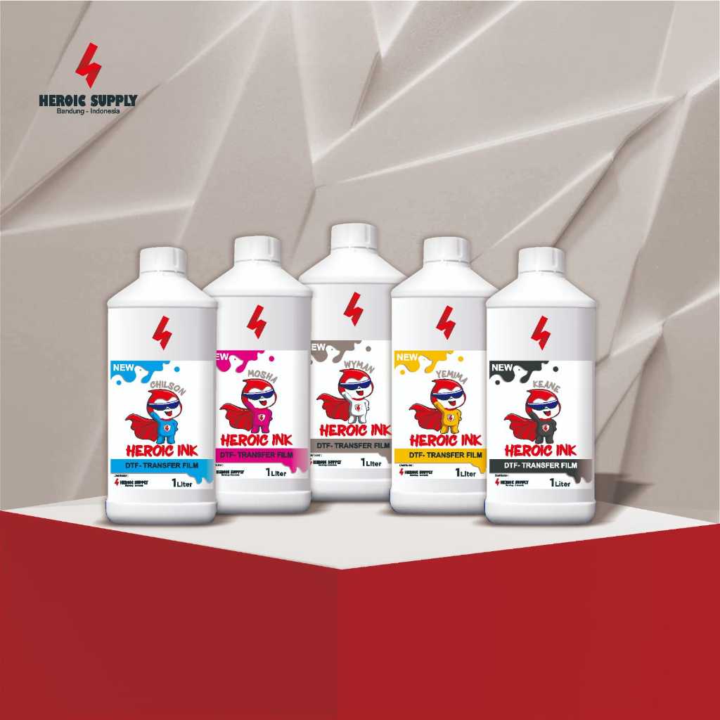 Jual HEROIC DTF INK / Tinta DTF HEROIC / Tinta Sablon Printing | Shopee ...