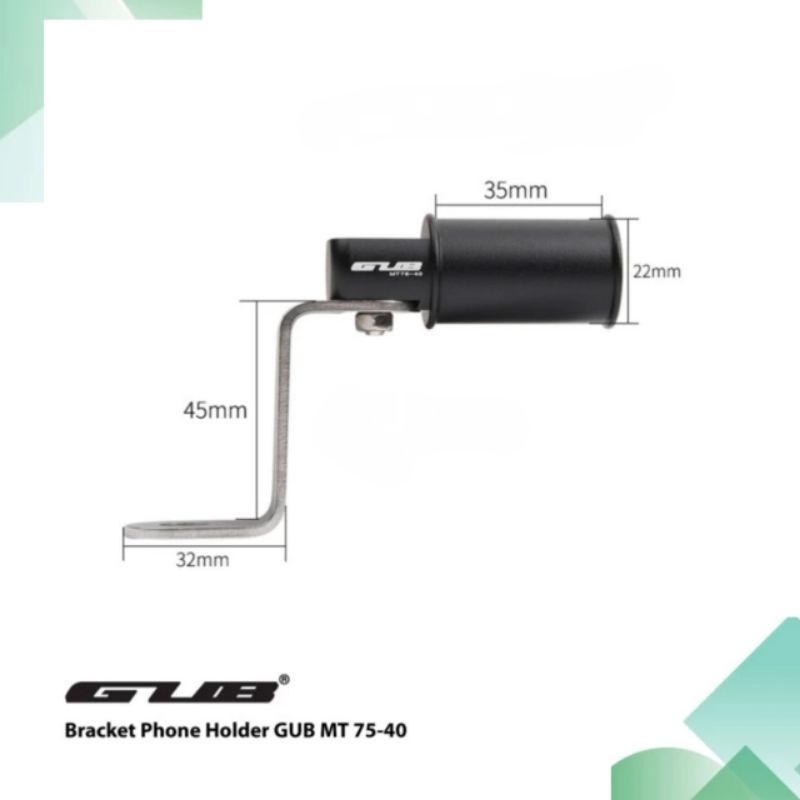 Jual Paket Breket + GUB G-81, P10, Gub P30 Holder HP Nmax Aerox Lexi Pcx Vario beat mio scoopy ...