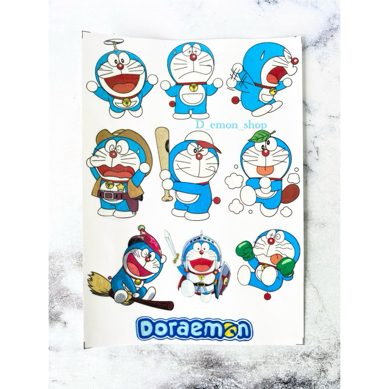 Jual Stiker Doraemon / Sticker Doraemon / Sticker / Stiker DTV UV ...