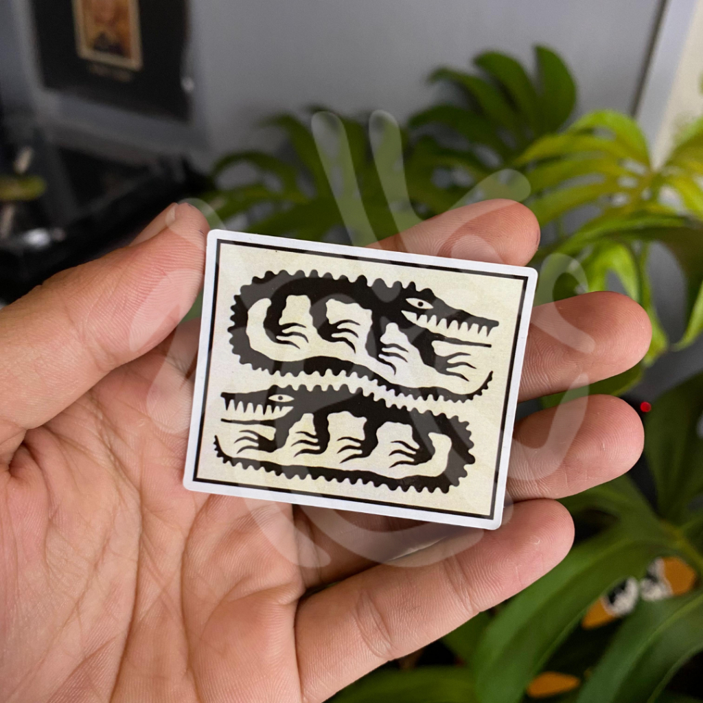 Jual stiker buaya / sticker aesthetic / sticker tumblr / stiker premium ...
