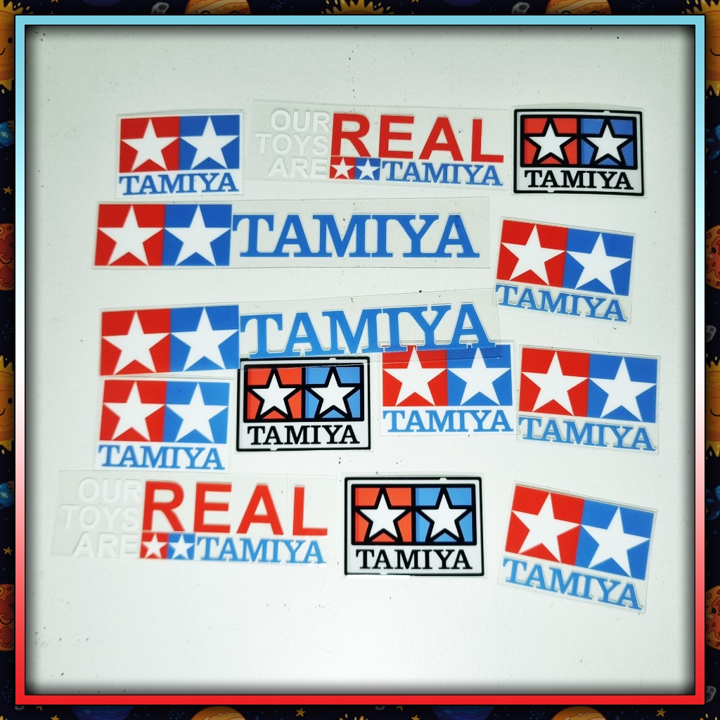 Jual STICKER TAMIYA DECALL I STIKER LOGO TAMIYA I LOGO TAMIYA I STIKER ...