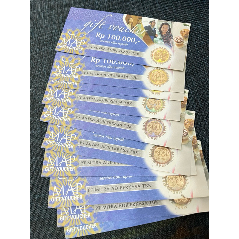 Jual Voucher MAP 100.000 30 Lembar | Shopee Indonesia
