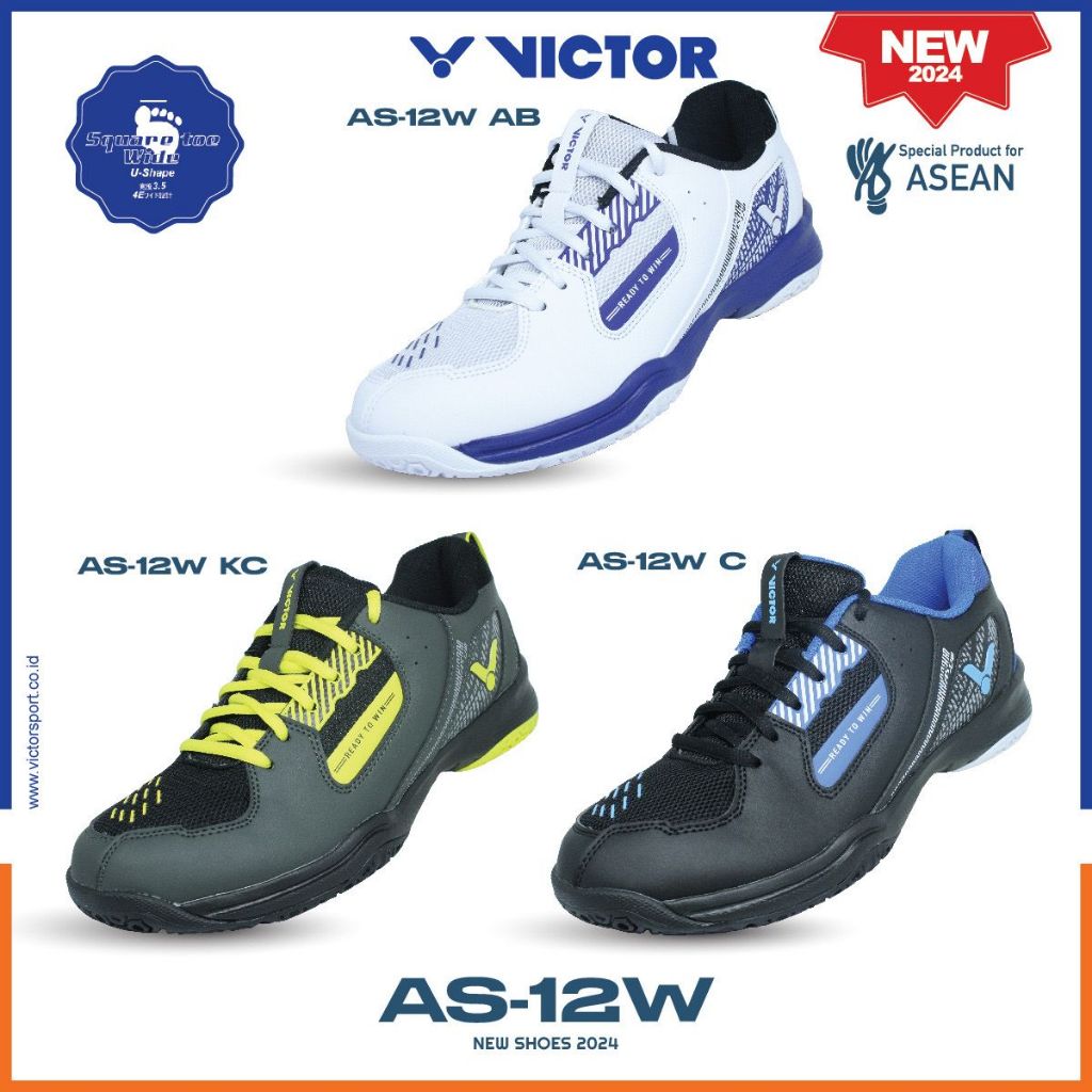 Jual Sepatu Victor AS-12W | Shopee Indonesia