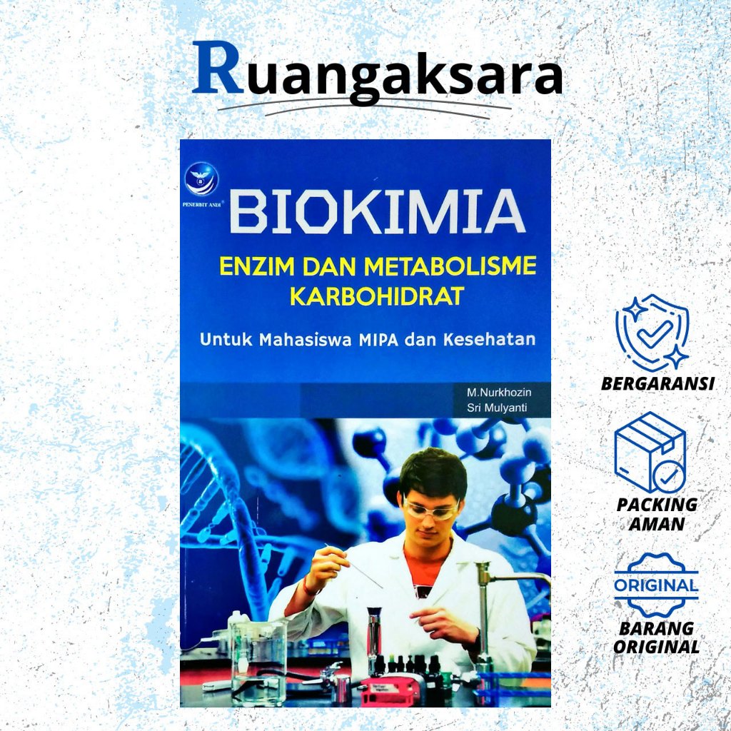 Jual Biokimia: Enzim dan Metabolisme Karbohidrat untuk Mahasiswa MIPA dan Kesehatan - M ...