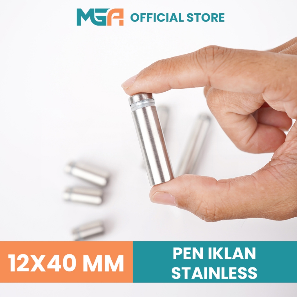 Jual PEN IKLAN STAINLESS 12MM / BAUT AKRILIK / BAUT KACA / SIGN BOARD ...