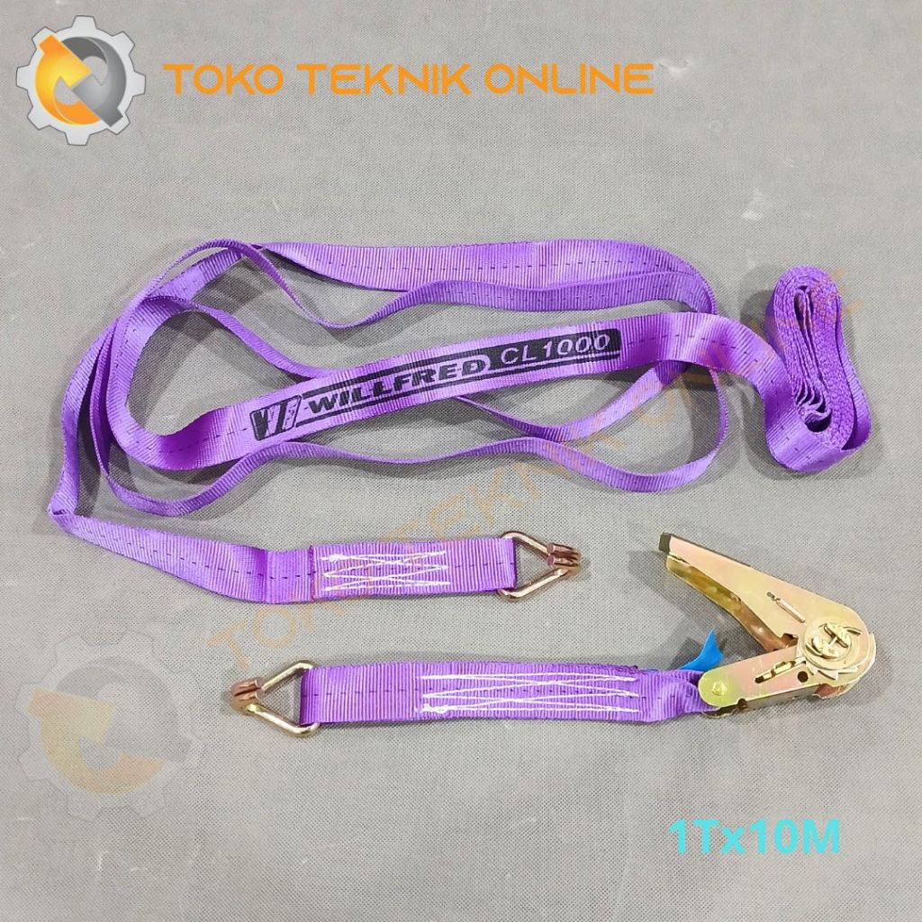Jual Ratchet Tie Down - Tali Cargo - Cargo Lashing 1 TON 10 METER ...