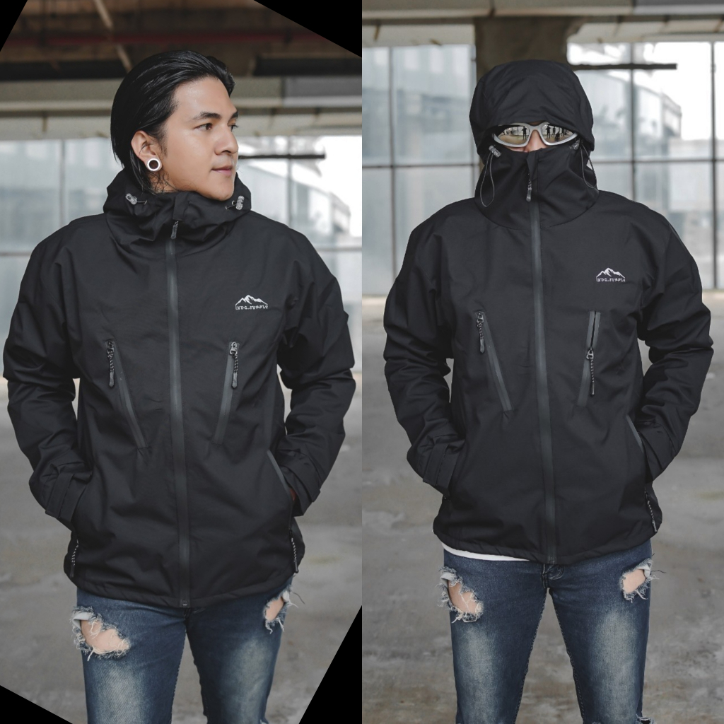 Jual Jaket Parasut Pria Gorpcore Premium - Jaket Gunung Waterproof Anti ...