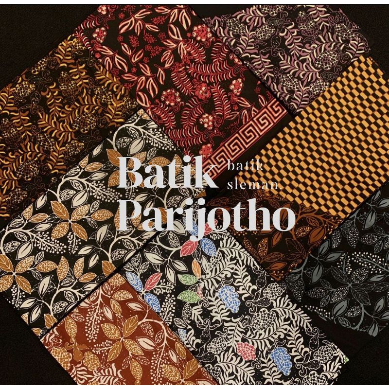 Jual Batik Parijotho Cap 2m (Handmade) | Shopee Indonesia