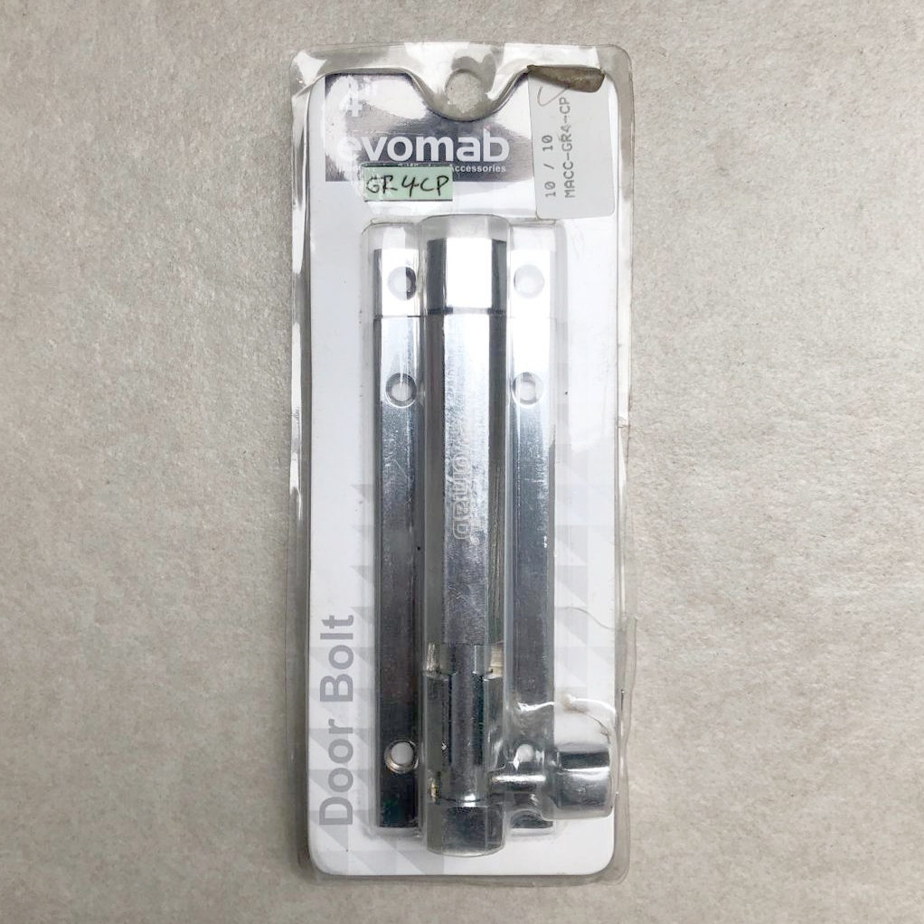 Jual Grendel Pintu GR4-CP Evomab Slot Pintu- Window Lock 4 Inch ...