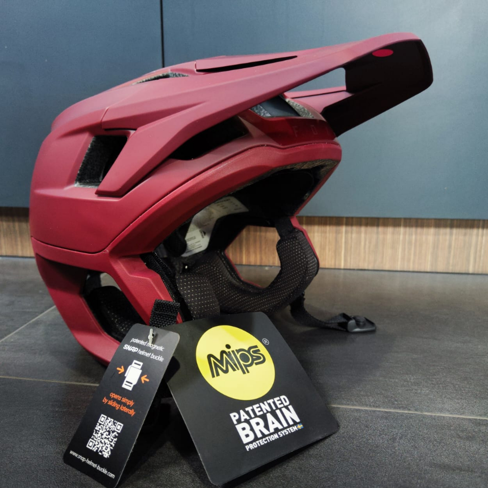 Jual Fox Dropframe PRO Chili Helm Sepeda MTB Enduro Original | Shopee ...