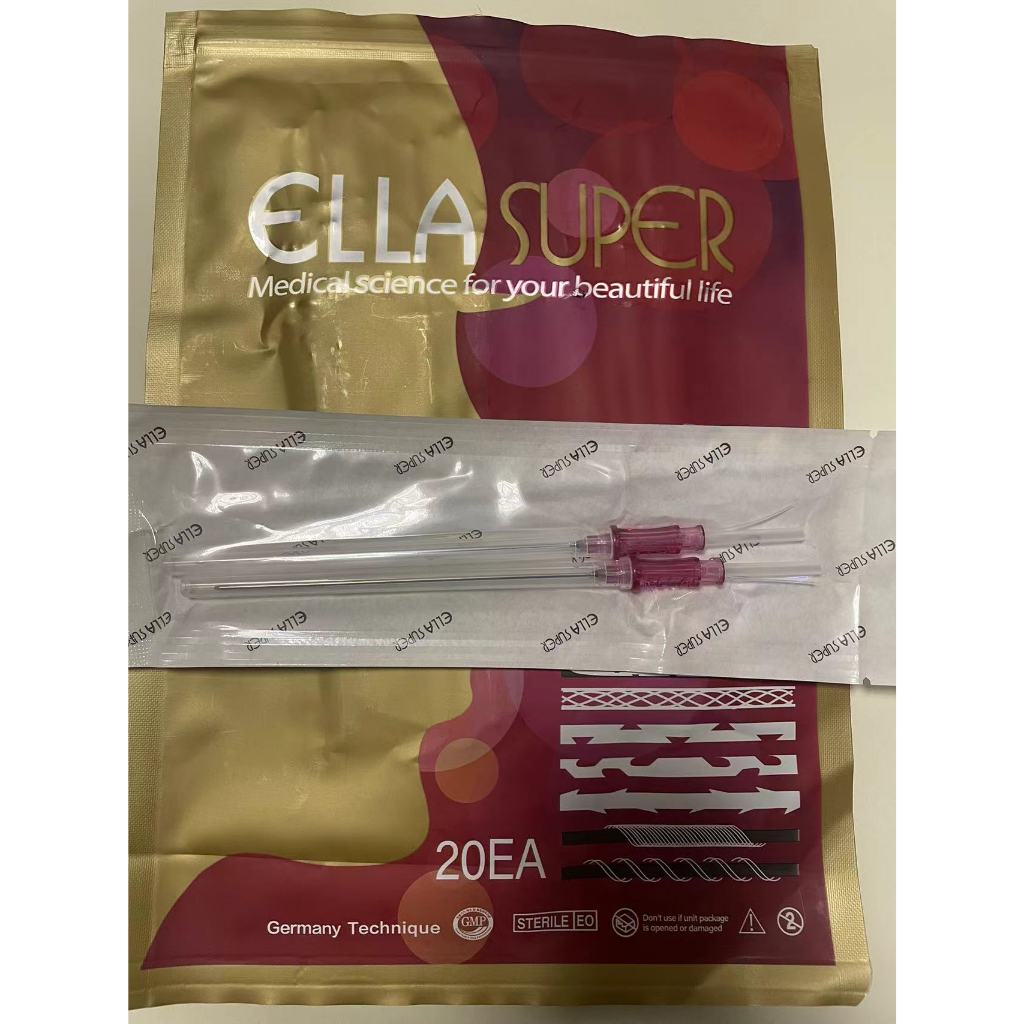 Jual Retail:Ella benang wajah PDO PCL fishbone molding 18g*100mm a pack ...